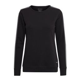 oxmo Sweatshirt 'Gabita' Damen Gr&ouml;&szlig;e S schwarz / wei&szlig;