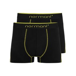 Normani Boxershorts ' Stanley ' Herren Gr&ouml;&szlig;e XXL gelb / schwarz