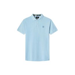 Hackett London Poloshirt 'Heritage' Herren Gr&ouml;&szlig;e XXL hellblau
