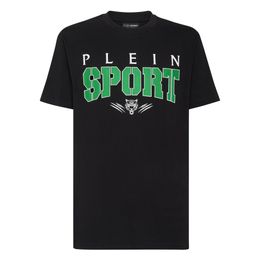 Plein Sport T-Shirt Herren Gr&ouml;&szlig;e XXL gr&uuml;n / schwarz / wei&szlig;
