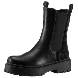 Aniston Chelsea Boots Damen Gr&ouml;&szlig;e 40 schwarz Winterschuhe