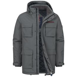 Kronstadt Winterjacke ' Harrington ' Herren Gr&ouml;&szlig;e XL dunkelgrau