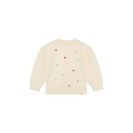 Noppies Sweatshirt M&auml;dchen Gr&ouml;&szlig;e 104 creme / azur / purpur / silber