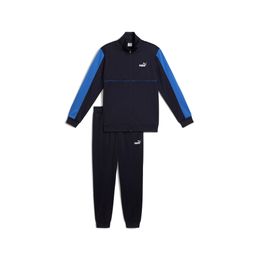 Puma Jogginganzug Jungen Gr&ouml;&szlig;e 176 navy / kobaltblau / wei&szlig;