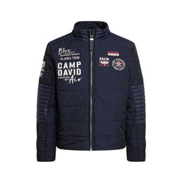 CAMP DAVID Jacke Herren Gr&ouml;&szlig;e S navy / rot / wei&szlig;