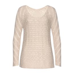 Lascana Pullover Damen Gr&ouml;&szlig;e XS/S sand