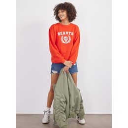 Bearth Sweatshirt 'College' Damen Gr&ouml;&szlig;e S knallrot