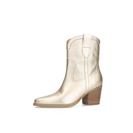Manfield Cowboystiefel 'Niedrige' Damen Gr&ouml;&szlig;e 41 gold Winterschuhe