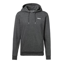 Bench Sweatshirt Herren Gr&ouml;&szlig;e XL anthrazit / wei&szlig;