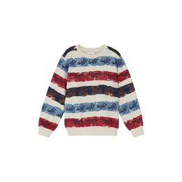 s.Oliver Sweatshirt Jungen Gr&ouml;&szlig;e 140 blau / braun / rot / wei&szlig;