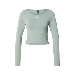 Under Armour Funktionsshirt Damen Gr&ouml;&szlig;e S gr&uuml;n / wei&szlig;