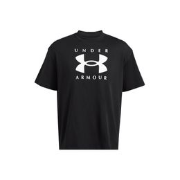Under Armour Sportshirt 'OS Branded' Herren Gr&ouml;&szlig;e XL schwarz / wei&szlig;