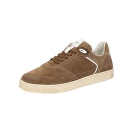 Sioux Sneaker 'Tedroso-704' Herren Gr&ouml;&szlig;e 48 cognac / wei&szlig;