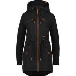 alife and kickin Alife & Kickin Parka 'CharlotteAK A' Damen Gr&ouml;&szlig;e XS braun / schwarz