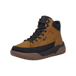 Rieker Schn&uuml;rstiefel Herren Gr&ouml;&szlig;e 46 cognac / schwarz
