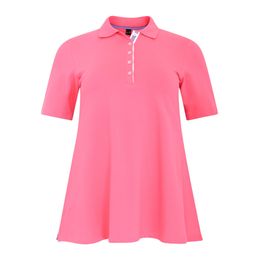 Yoek Poloshirt Damen Gr&ouml;&szlig;e L/XL lila / fuchsia / wei&szlig;