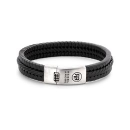 Rebel & Rose Rebel & Rose Armband Herren Gr&ouml;&szlig;e 19 braun / silber