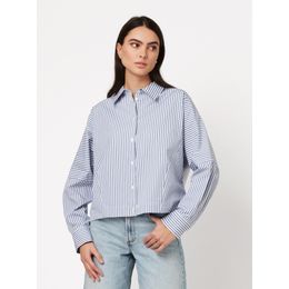 DESOTO Bluse 'Frieda' Damen Gr&ouml;&szlig;e S hellblau / wei&szlig;