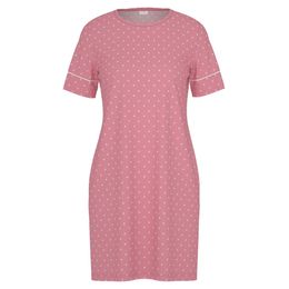 Mey Nachthemd 'Crochet Dots' Damen Gr&ouml;&szlig;e M rosa