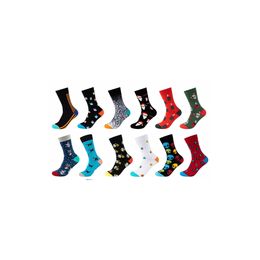 Fun Socks Socken Damen Gr&ouml;&szlig;e 41/46 bunt