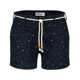 alife and kickin Alife & Kickin Shorts 'JuleAK B' Damen Gr&ouml;&szlig;e 36 marine / hellblau / lila / wei&szlig;