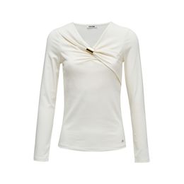 Salsa Jeans Pullover Damen Gr&ouml;&szlig;e S creme / gold