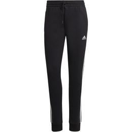 adidas Sportswear Sporthose 'Essentials' Damen Gr&ouml;&szlig;e XXS schwarz / wei&szlig;