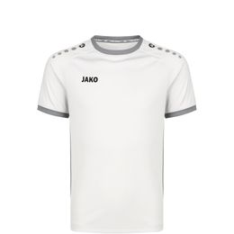 Jako Funktionsshirt 'Primera' Jungen Gr&ouml;&szlig;e 140 grau / schwarz / wei&szlig;