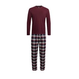 Marks & Spencer Marks & Spencer Pyjama Herren Gr&ouml;&szlig;e S navy / bordeaux