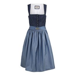 Stockerpoint Dirndl Damen Gr&ouml;&szlig;e 48 blau / navy / hellblau
