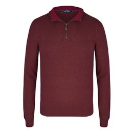 HECHTER PARIS Pullover Herren Gr&ouml;&szlig;e XL weinrot