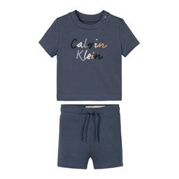 Calvin Klein Jeans Set Jungen Gr&ouml;&szlig;e 68 opal / brokat / basaltgrau / schwarz