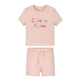 Calvin Klein Jeans Set Jungen Gr&ouml;&szlig;e 98 opal / karamell / puder / purpur