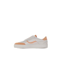 Algori Sneaker low Herren Gr&ouml;&szlig;e 43 orange / wei&szlig;