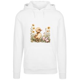 F4NT4STIC Pullover 'Niedliche Enten Ostereier' Damen Gr&ouml;&szlig;e XS mischfarben / wei&szlig;