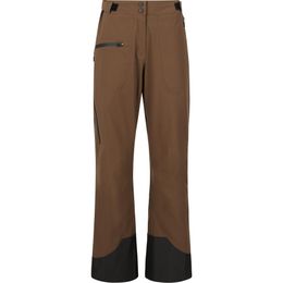 SLOPE Skihose 'Zuki' Damen Gr&ouml;&szlig;e XS braun / schwarz