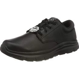 Skechers Sportlicher Schn&uuml;rschuh Herren Gr&ouml;&szlig;e 48 schwarz