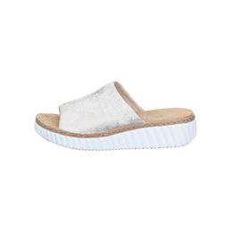 Rieker Pantolette 'Basic' Damen Gr&ouml;&szlig;e 41 offwhite