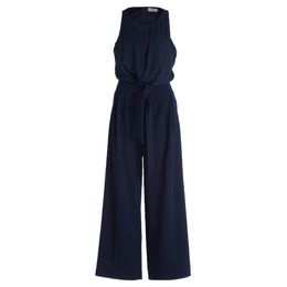 Vera Mont Jumpsuit mit Bindeg&uuml;rtel Damen Gr&ouml;&szlig;e XXL nachtblau