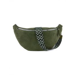 Lepelou G&uuml;rteltasche 'GENOVA' Damen Gr&ouml;&szlig;e 40 cm x 20 cm x 12 cm khaki