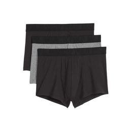 Marc O'Polo Marc O'polo Boxershorts 'Essentials' Herren Gr&ouml;&szlig;e S graumeliert / schwarz