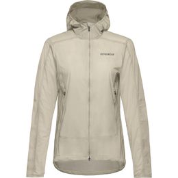 Gore Wear Sportjacke 'Fernflow' Damen Gr&ouml;&szlig;e S beige