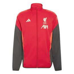 adidas Performance Trainingsjacke 'FC Liverpool Tiro 25 Competition' Herren Gr&ouml;&szlig;e XS anthrazit / orange / rot / wei&szlig;