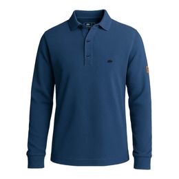 Forsberg Shirt 'Langarm Poloshirt aus Baumwolle' Herren Gr&ouml;&szlig;e S marine