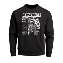 Neverless Sweatshirt 'Valhalla Berserker' Herren Gr&ouml;&szlig;e L schwarz