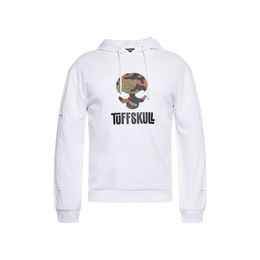 TUFFSKULL Sweatshirt Herren Gr&ouml;&szlig;e XL braun / gr&uuml;n / schwarz / wei&szlig;