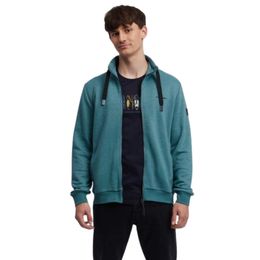 Ragwear Sweatjacke 'Jettry' Herren Gr&ouml;&szlig;e XXL cyanblau