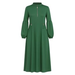 Modamihram Kleid Damen Gr&ouml;&szlig;e 48 gr&uuml;n Winterkleid
