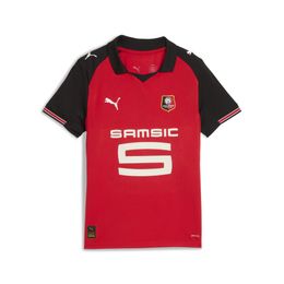 Puma Trikot 'Stade Rennais FC 25/26' Jungen Gr&ouml;&szlig;e 176 rot / schwarz / wei&szlig;