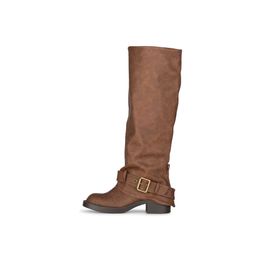 Posh By Poelman Stiefel Damen Gr&ouml;&szlig;e 41 cognac Winterschuhe